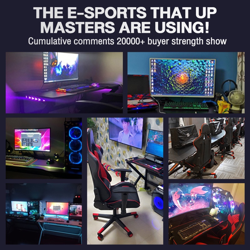 SNB Gaming Computer Table Home Office Table Study Table PC Table Black ...