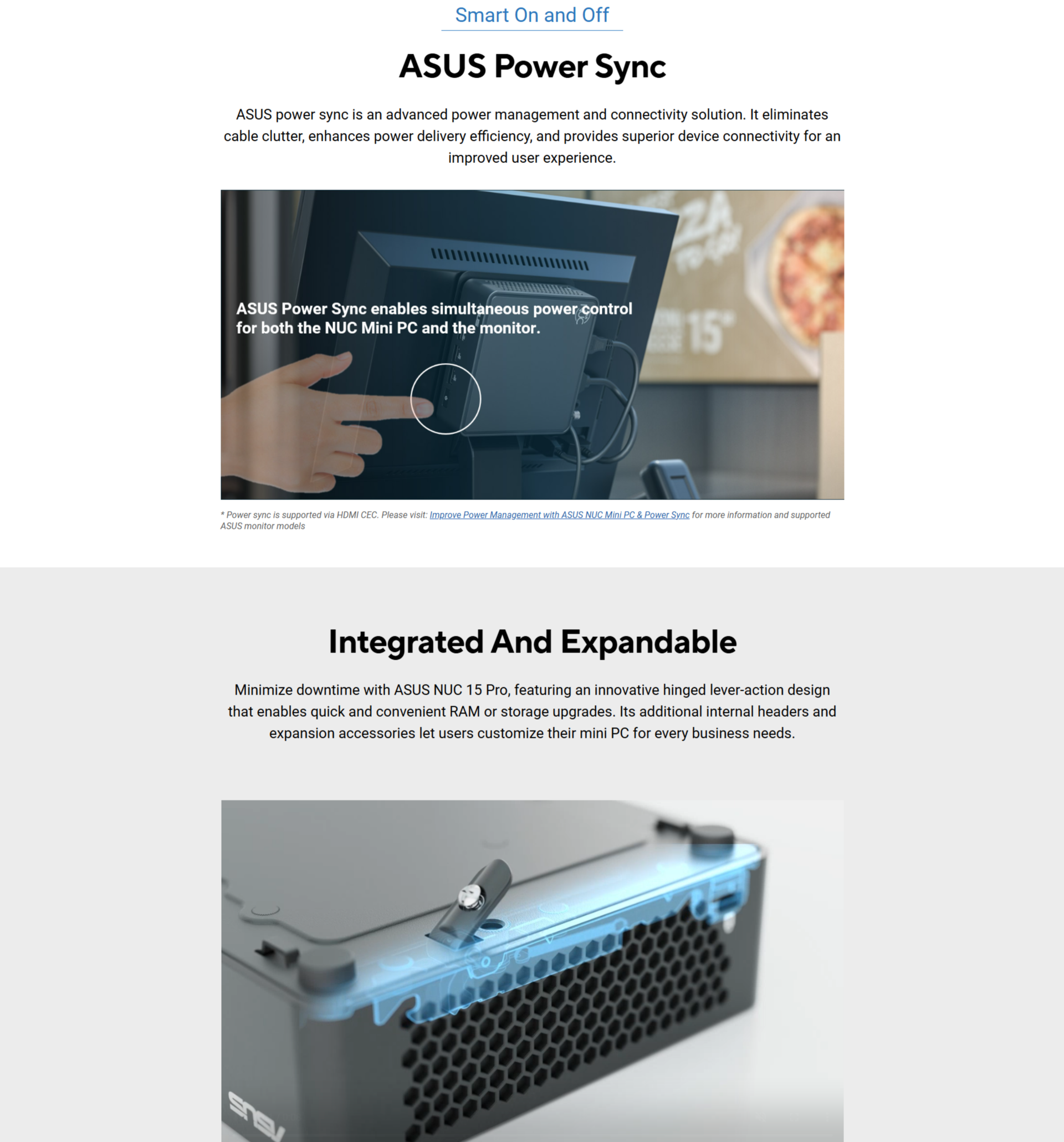 ASUS NUC 15 PRO RNUC15CRHC7 BAREBONE 90AR00Q2-M00140 Tall (Black ...