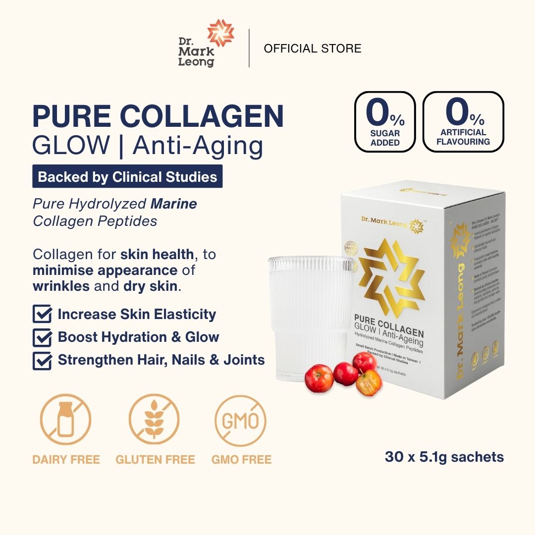 Pure Collagen GLOW Marine Collagen | 190 sachets x 5.1g (6 boxes ...