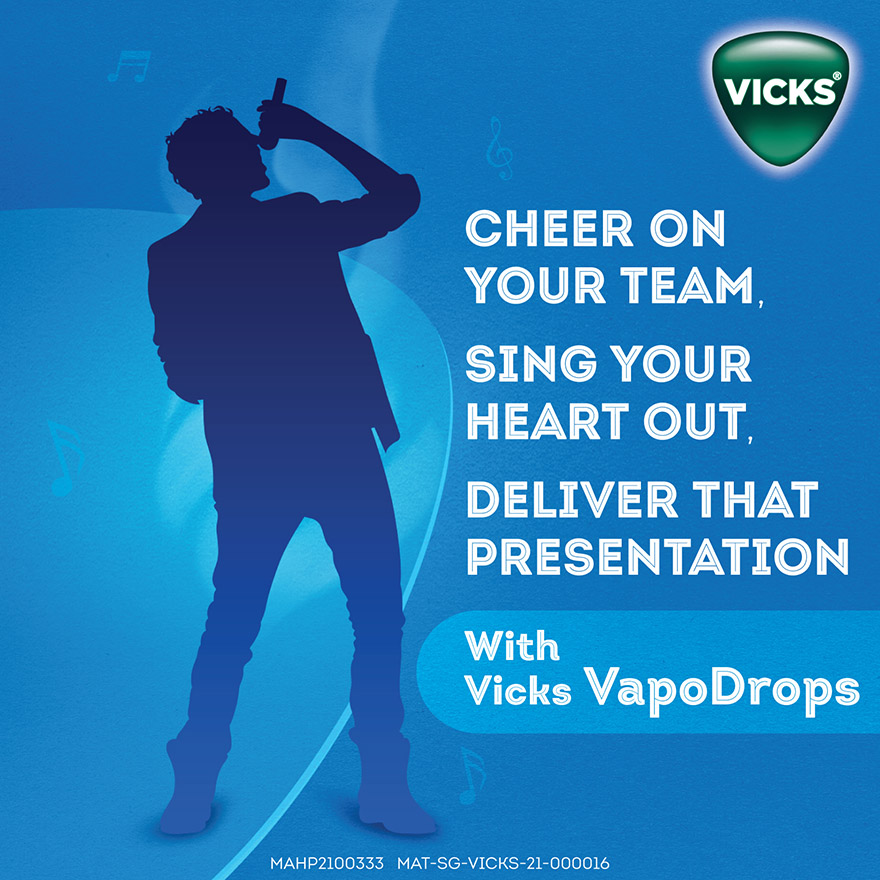 VICKS VapoDrops Lozenges Cooling Peppermint (Clears The Nose & Soothes ...