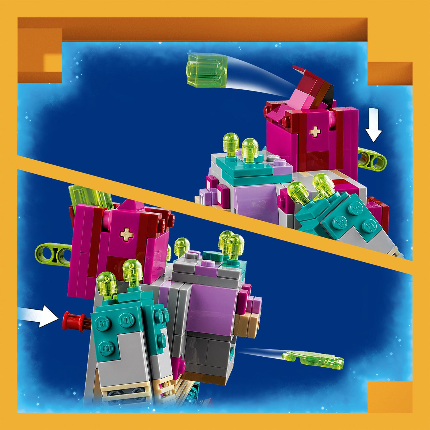 LEGO Minecraft 21257 Legends The Devourer Showdown (420 Pieces ...
