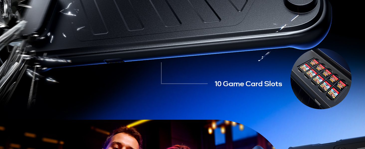 JSAUX Nintendo Switch 2 Dockable Protective Case with Face Cover Casing ...