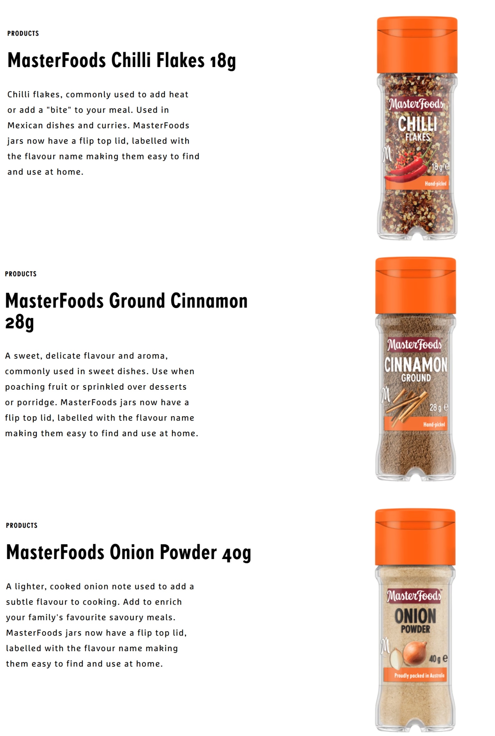 MASTERFOODS Herbs & Spices (Assorted Variants) [SG] | Shopee Singapore
