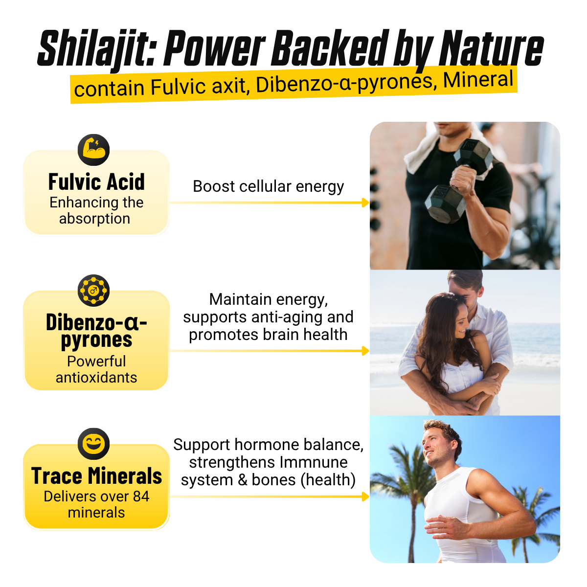 Nutricost, Shilajit Capsules, Testosterone Booster & Hormone Balance ...