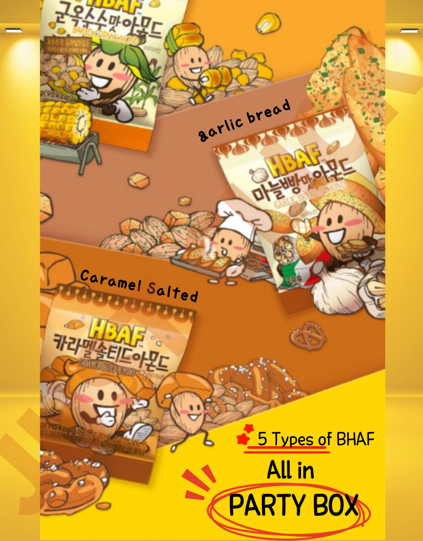 HBAF Party pack 500g/5flavor mini pack 20gx25packs/ Gift pack ...