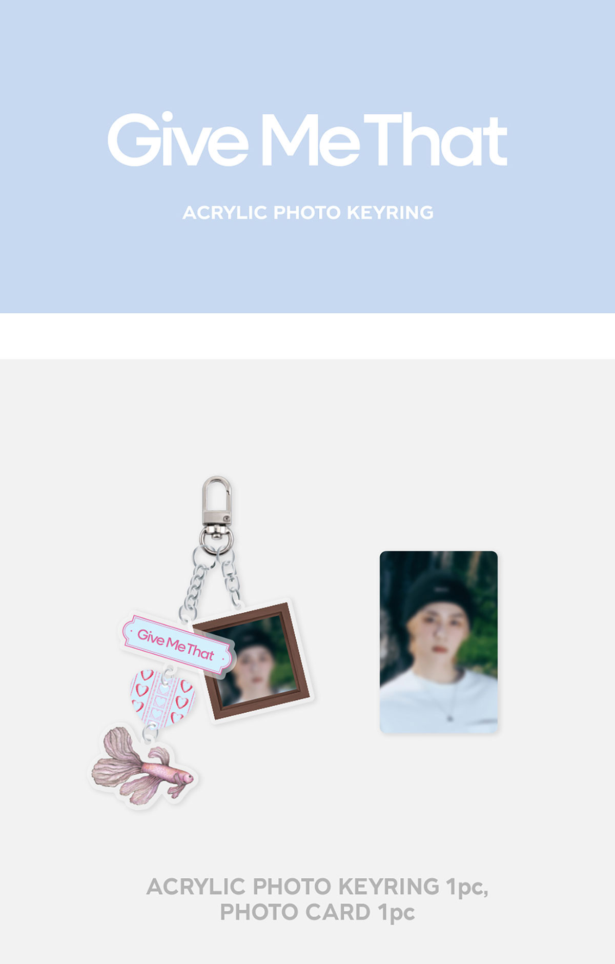 (ACRYLIC PHOTO KEYRING) WayV [GIVE ME THAT] OFFICIAL MD (31st Oct.2024 ...