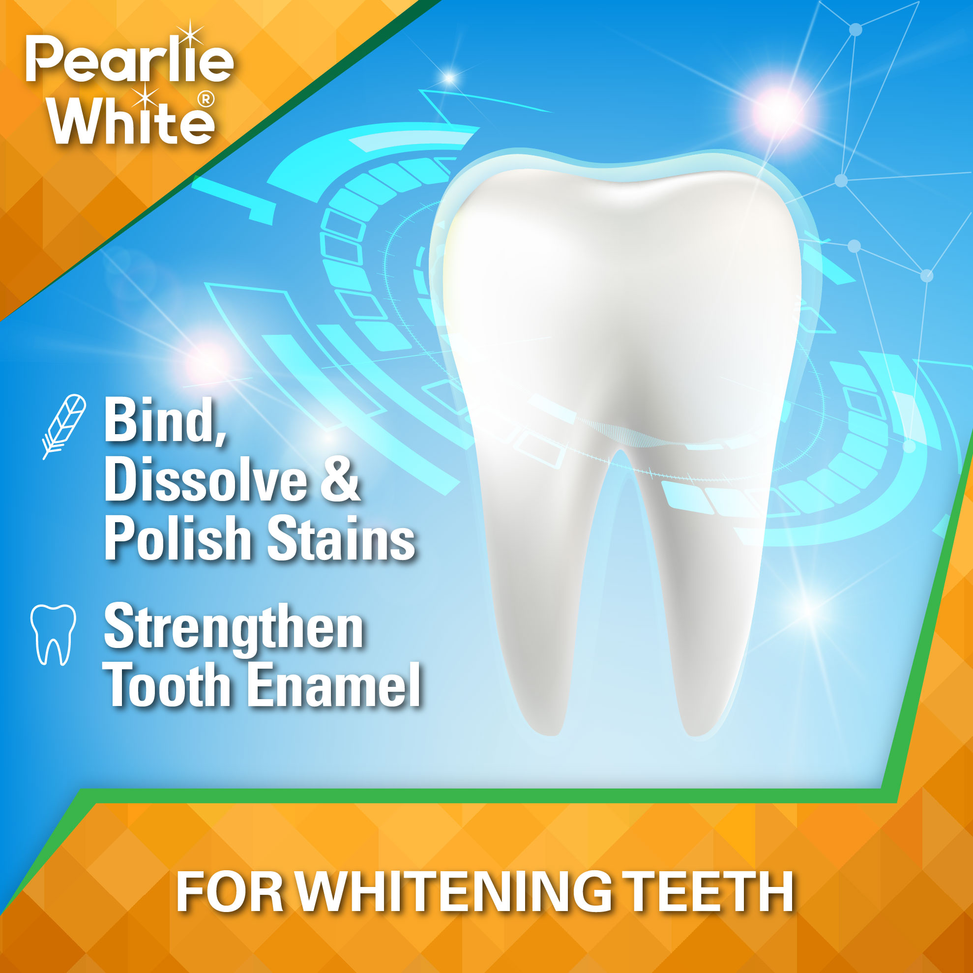 Pearlie White Advanced Whitening/Sensitive/Gum Health Fluoride ...