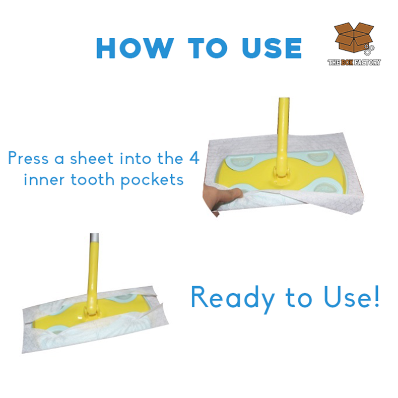 Disposable Floor Wet Wipes Sheet Mop Cleaning Agent Anti-Bacteria ...