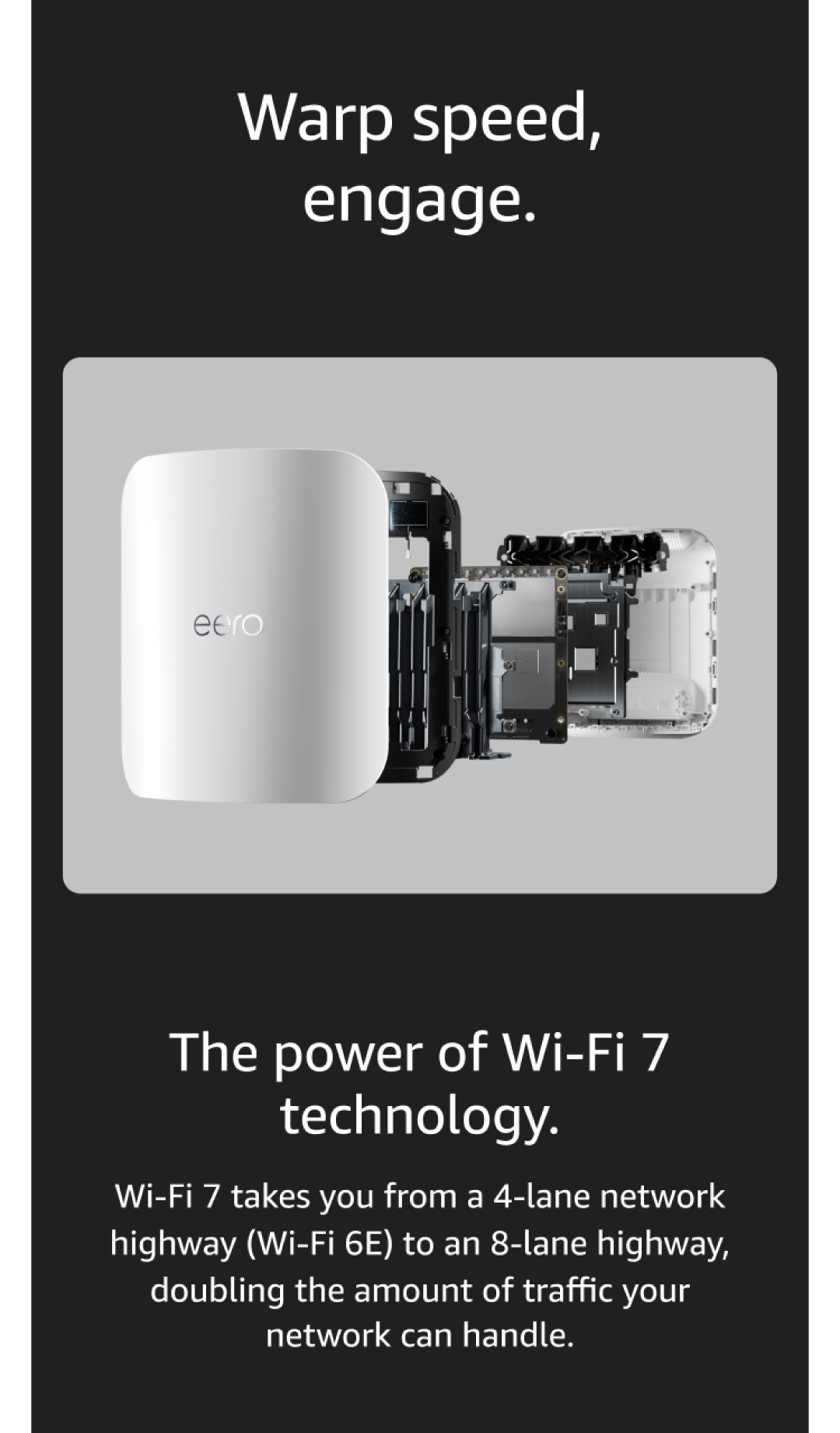 eero Max 7 | Mesh Wi-Fi 7 System | 2 Pack for Ultra-Fast Speeds ...