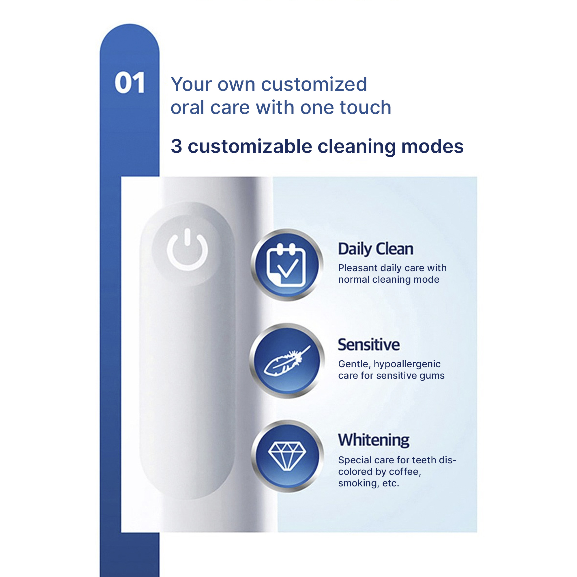 Oral-B PRO 1000 Black Electric Toothbrush Set - Rechargeable Rotating ...