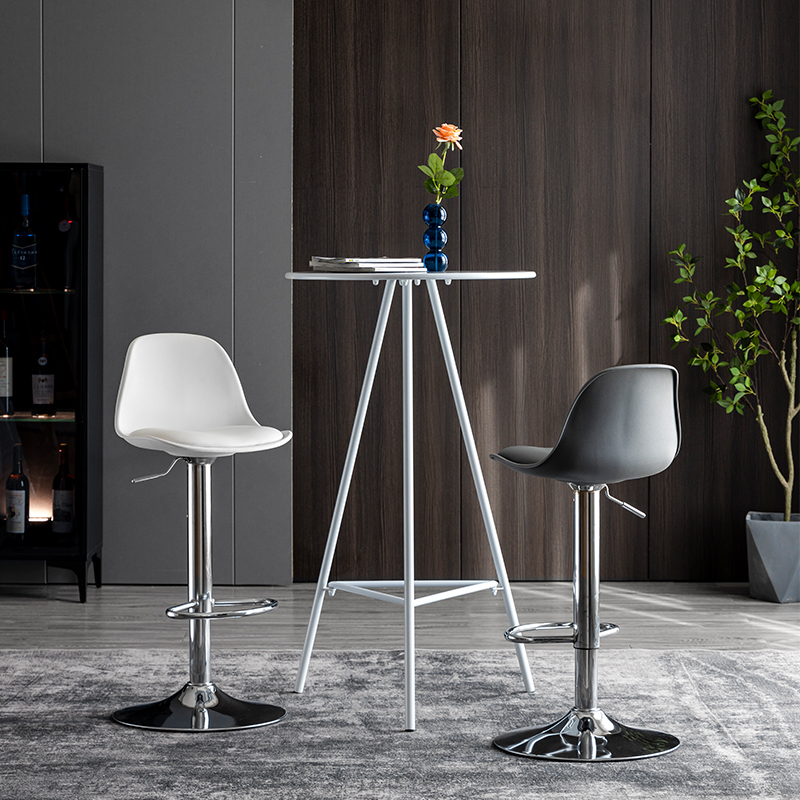 OSUM Modern Simple High Chair Bar Stool Ergonomic Design High Stool ...