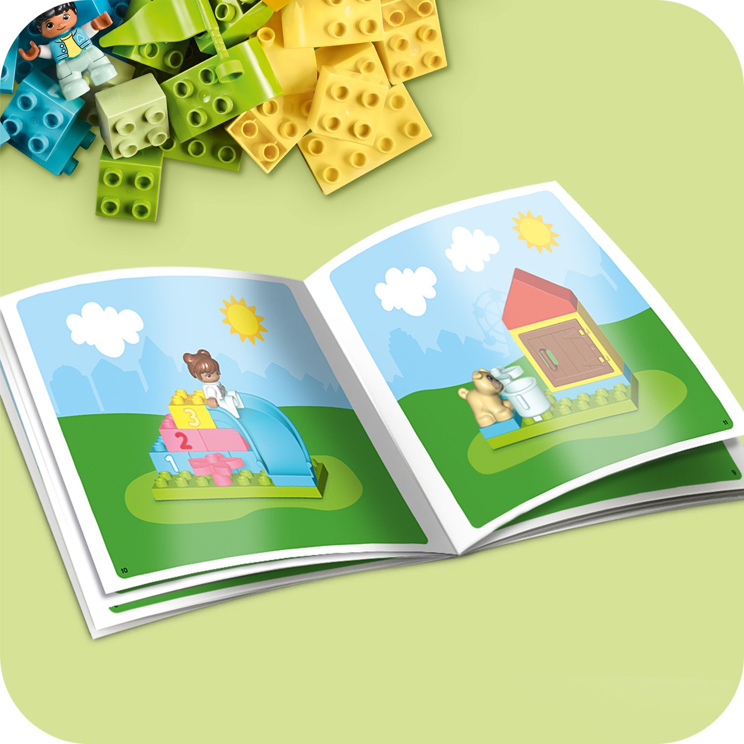 LEGO DUPLO Classic Deluxe Brick Box 10914 Building Toy (85 Pieces ...