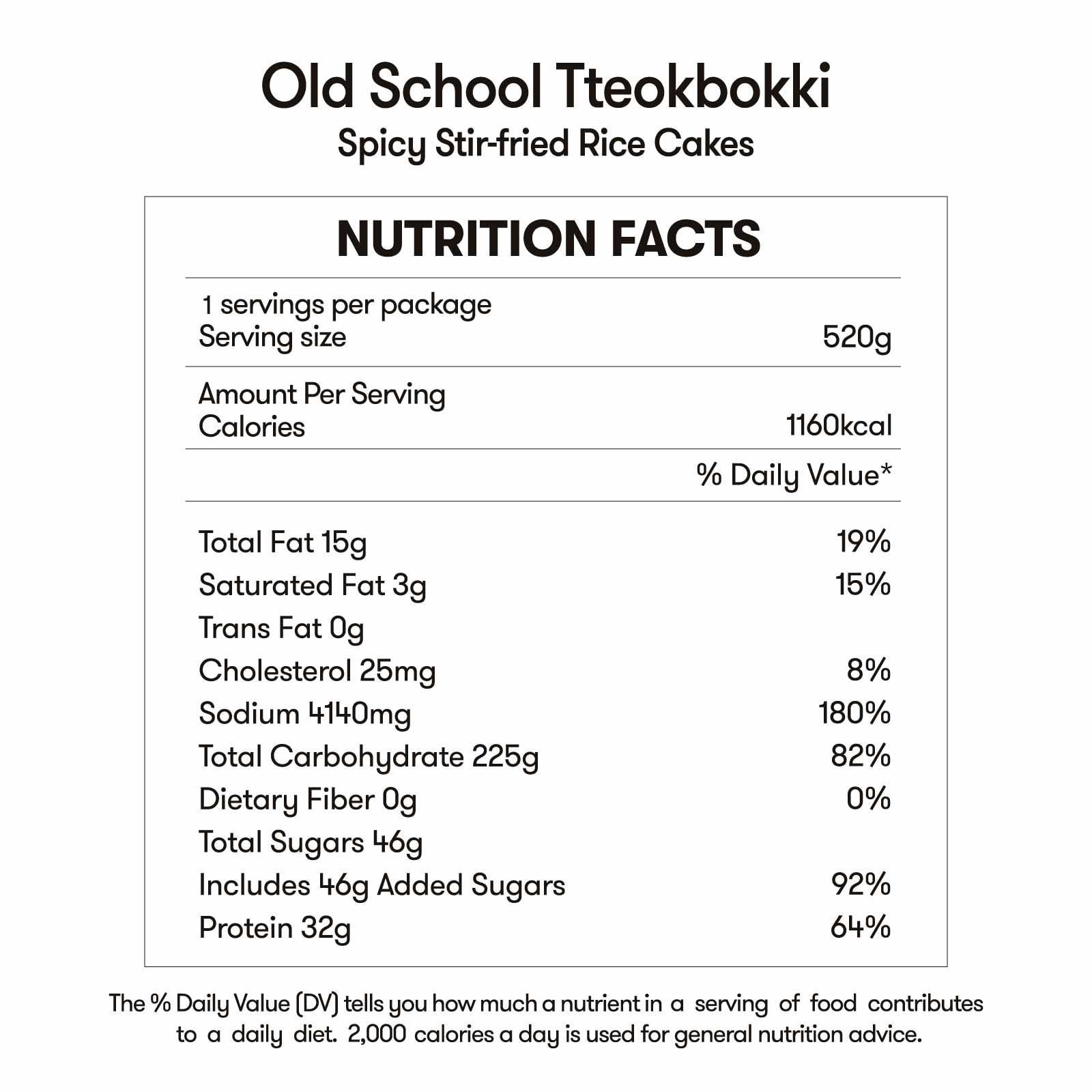 [SL Foods] Korean Old School Tteokbokki - 520g | Shopee Singapore