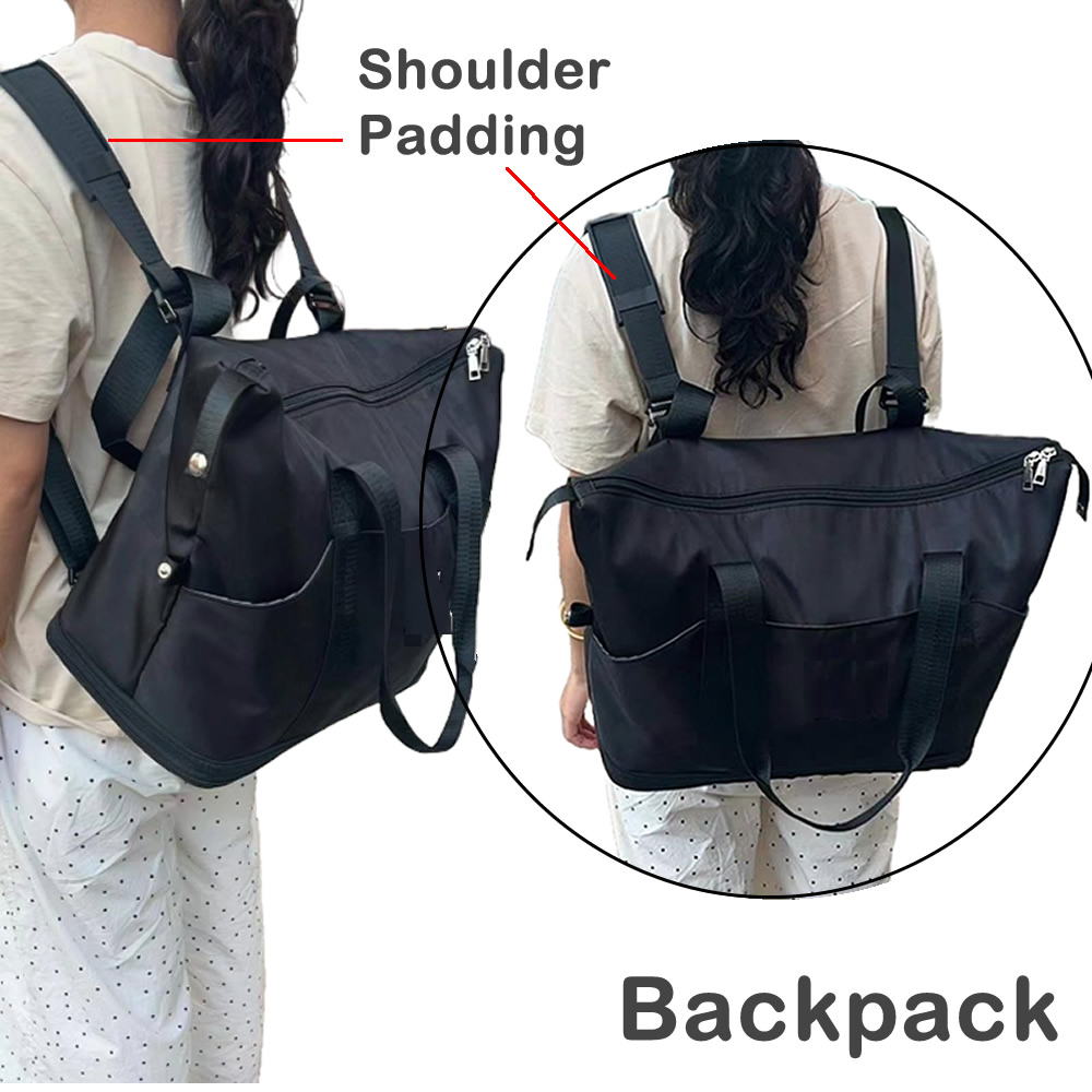 [Extra Thick] Travel Bag Expandable Large Capacity Hand Carry Luggage ...