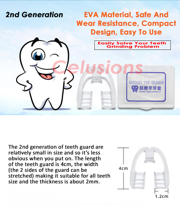 【SG Seller】 ️Anti Teeth-Grinding Guard ️Lightweight Stop Night Grind ...