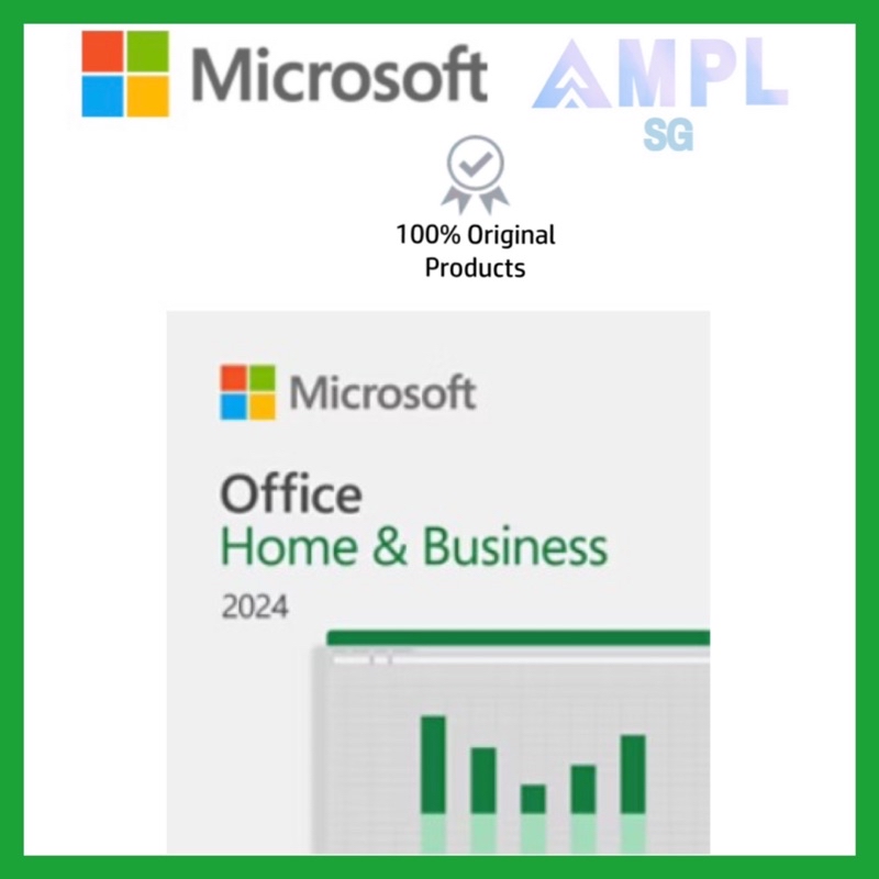 Original Microsoft Office Home & Business 2024 | One-time purchase for 1 PC or Mac | Word, Excel ...