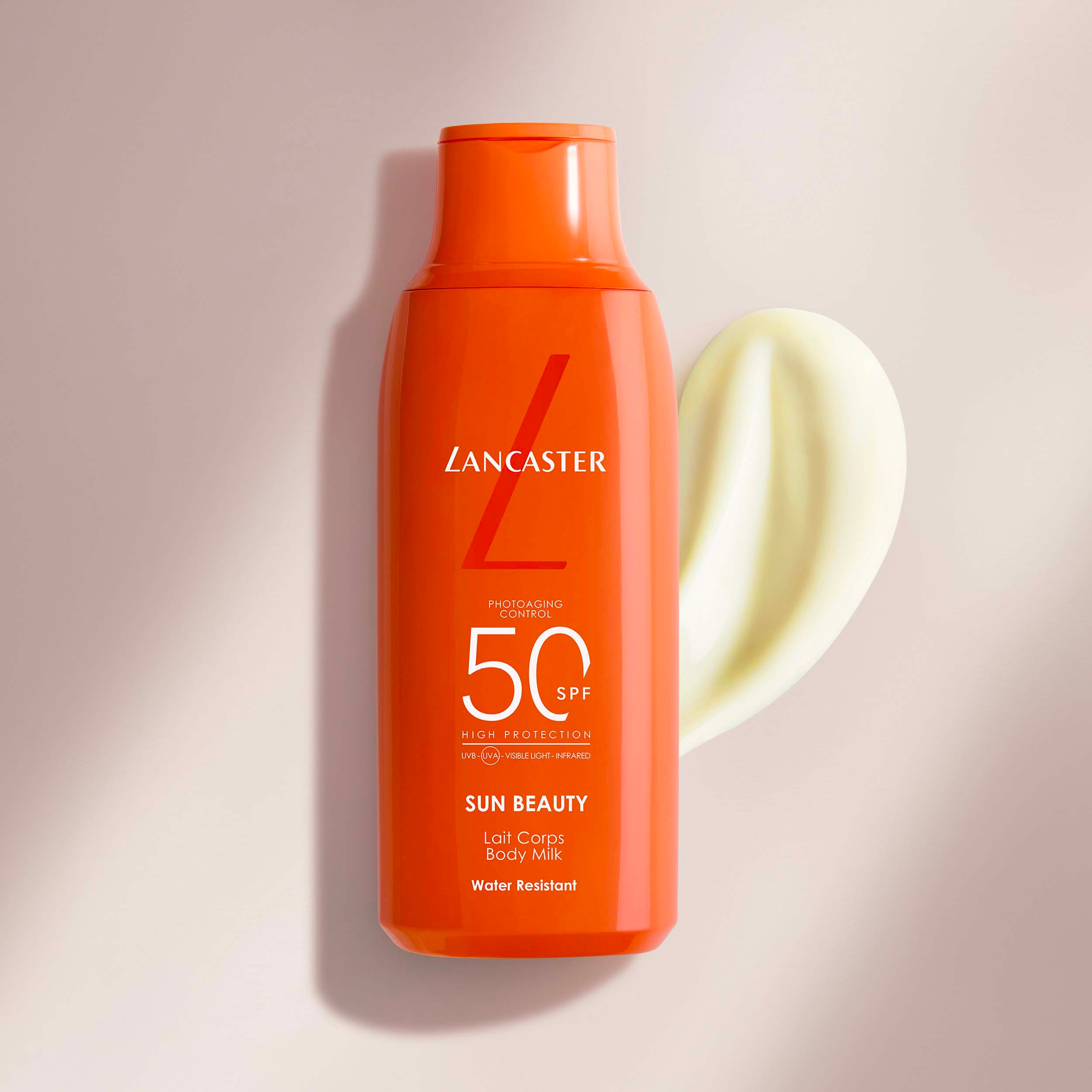 Lancaster Sun Beauty Body Milk SPF50 | Lightweight, Non-Greasy, Non ...