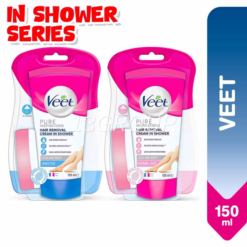 Veet In Shower Hair Removal Cream / Smooth Skin Made Effortless Even In ...