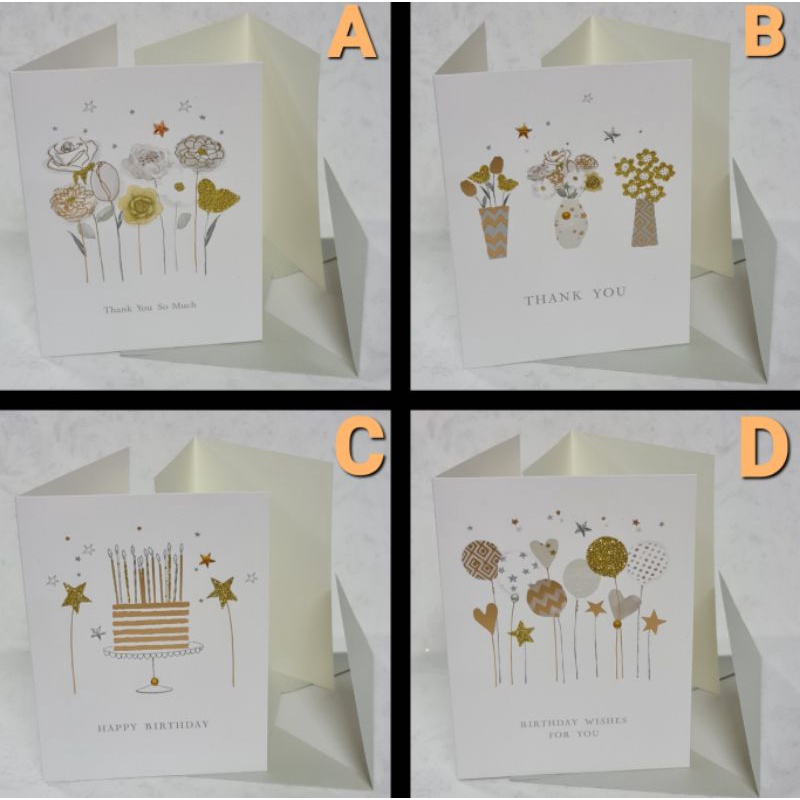 [GC 28] Greeting Card | Gift Card | Thank You Card | Happy Birthday ...
