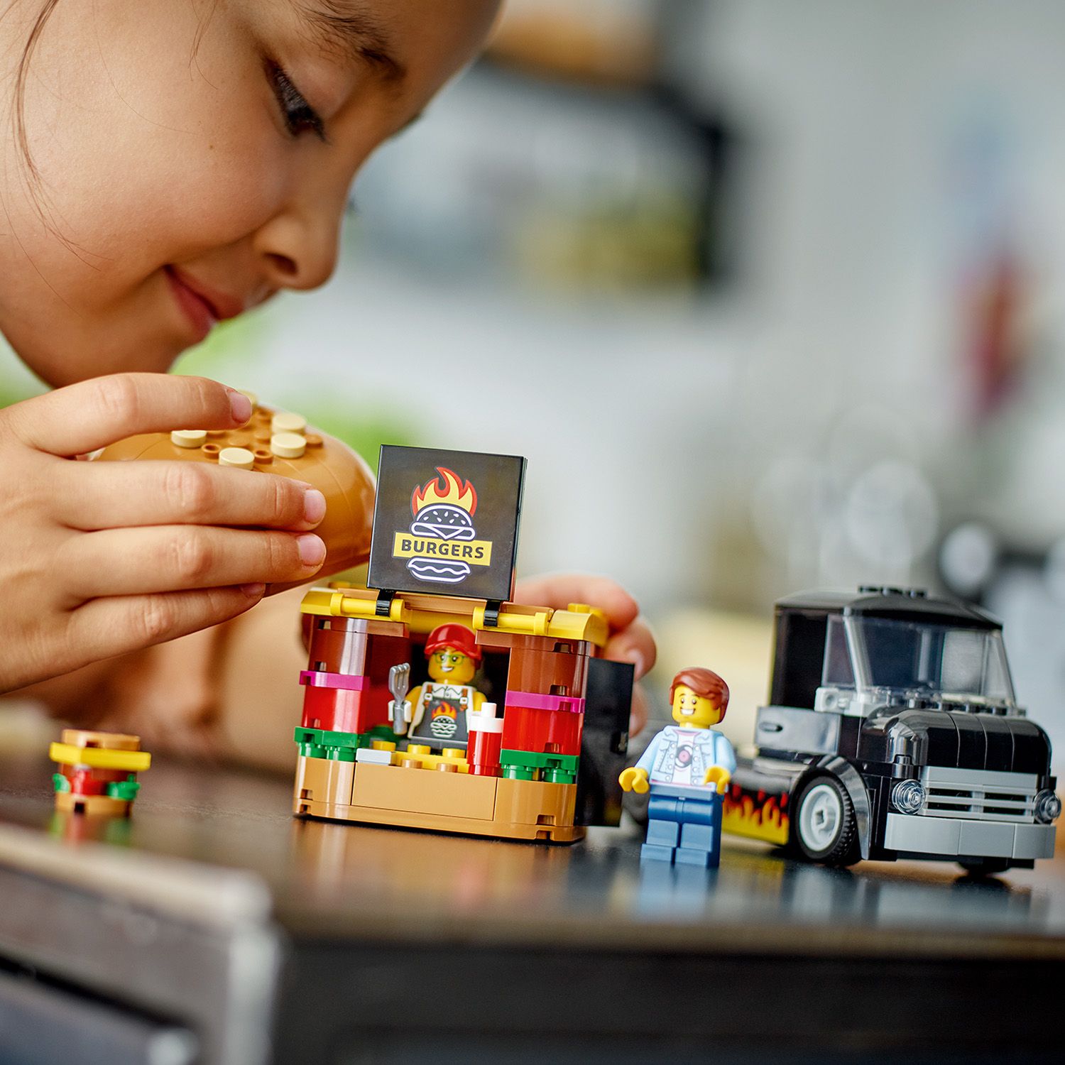 LEGO City 60404 Burger Van Toy Building Set (194 Pieces) | Shopee Singapore