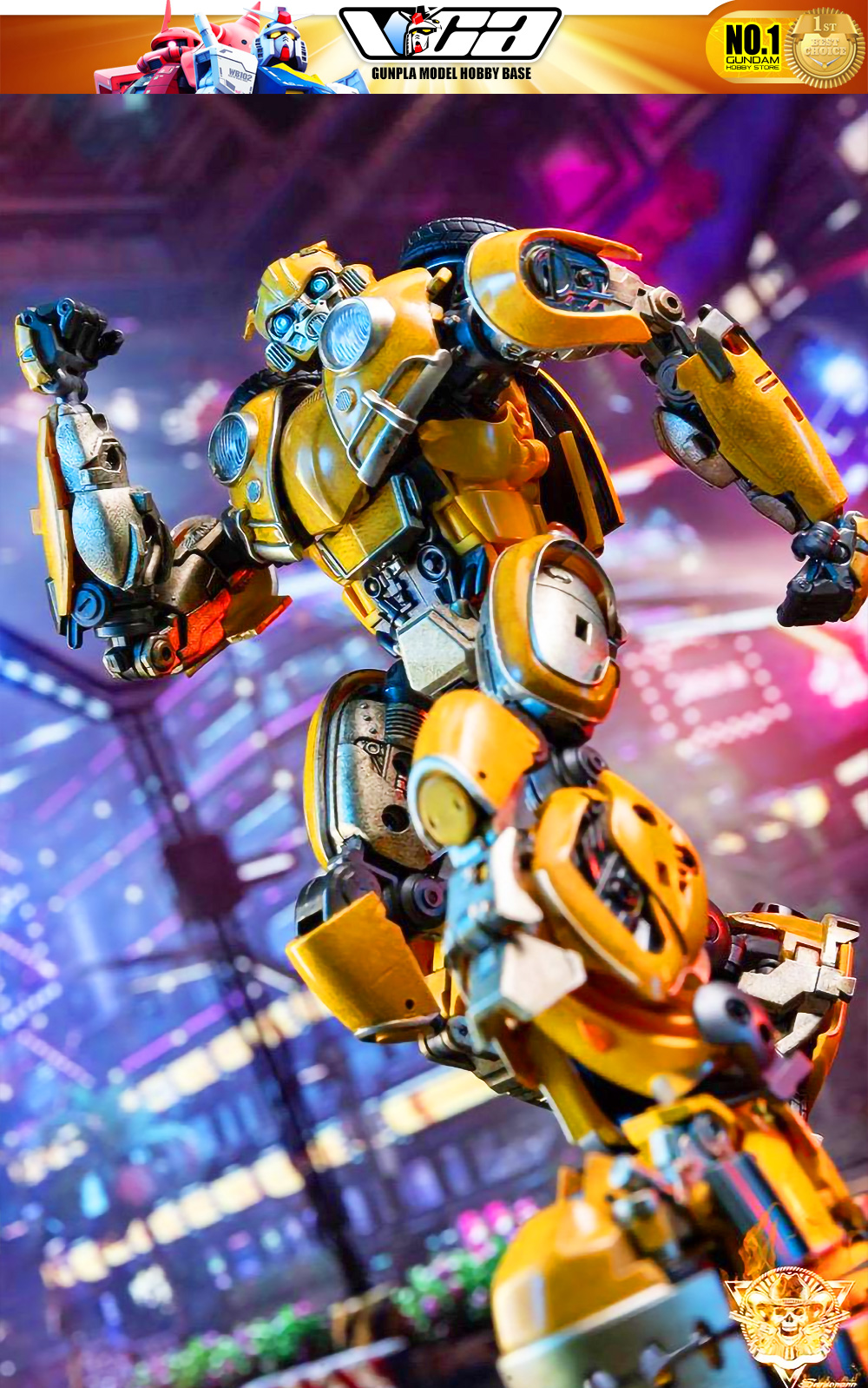 ⭐ TRANS-CRAFT TC-02 BUMBLEBEE TRANSFORMERS TRANSFORMABLE TRANSCRAFT ...