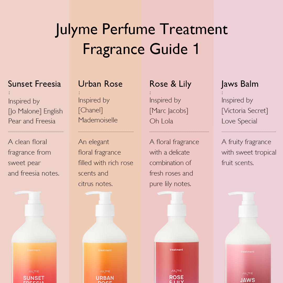 [JULYME] Perfume Hair Treatment (Hair Conditioner) 500ml [Anti-hair ...