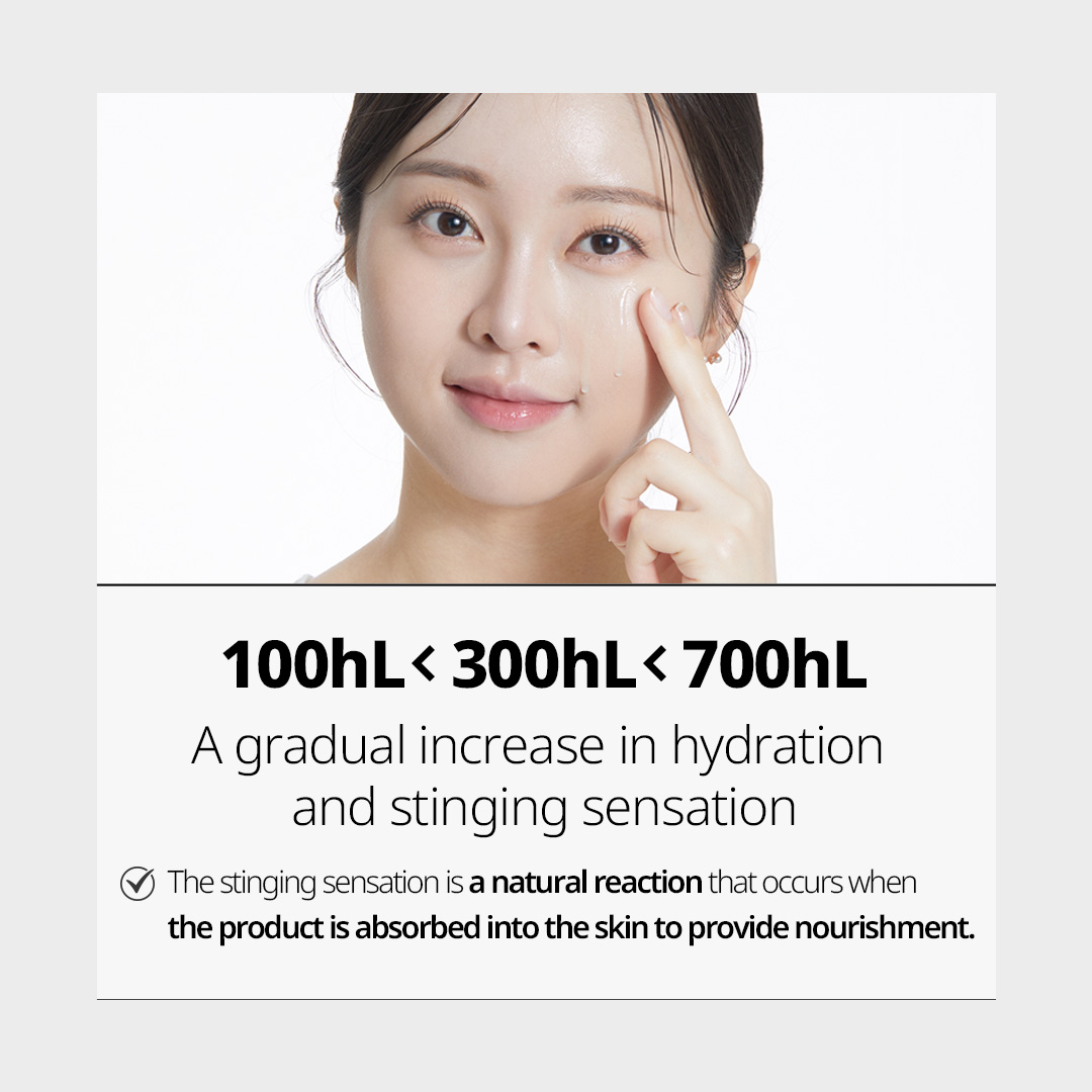 [VT] Hydrop Reedle Shot 100hL, 300hL, 700hL Moisturizing Booster, Deep ...