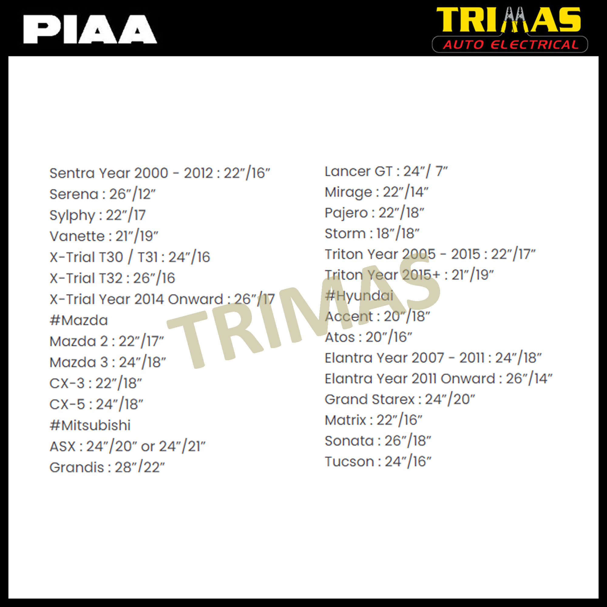 PIAA Super Graphite High-Performance Tournament Rubber Wiper Blade (1 ...