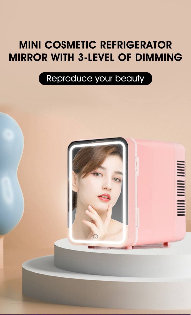 HXR Household Mini Fridge Portable Professional Beauty Refrigerator Car ...