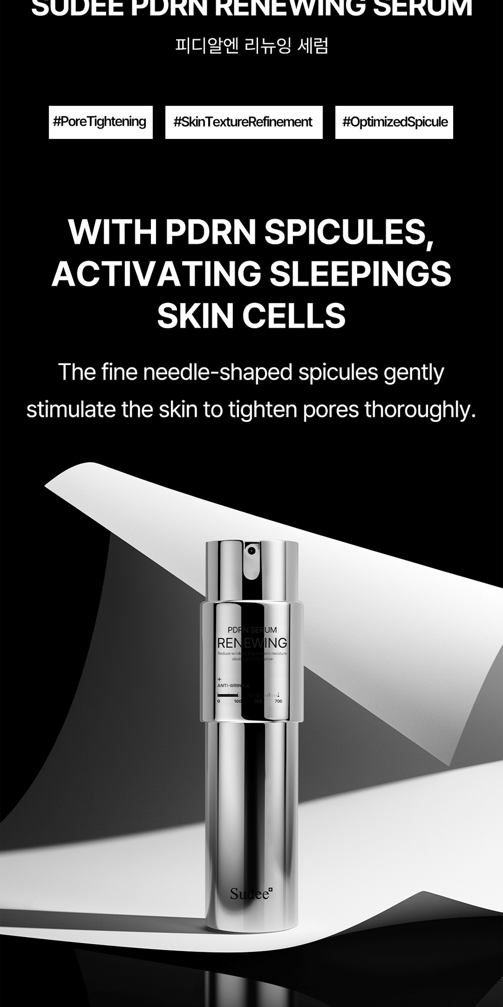 Sudee Microneedle Pdrn Serum RENEWING 100 / COLLAGEN 300 | Shopee Singapore