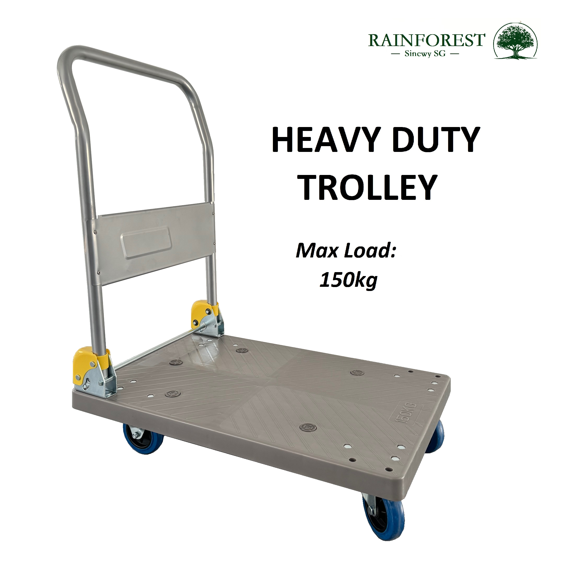 Foldable Trolley Heavy Duty (150kg/300kg) | Shopee Singapore
