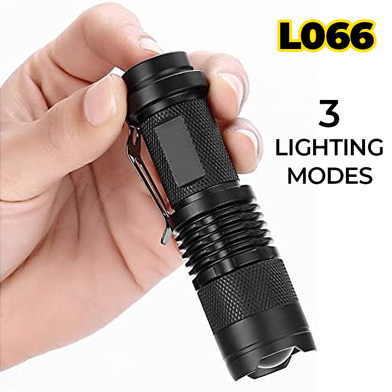[SG SELLER] Mini Cree Torchlight Super Bright Battery Operated Handy ...
