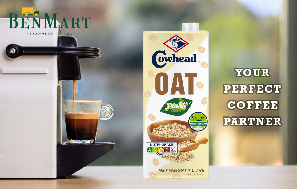 NEW [BenMart Dry] Cowhead Barista Oat Milk 1L - Australia - Halal ...