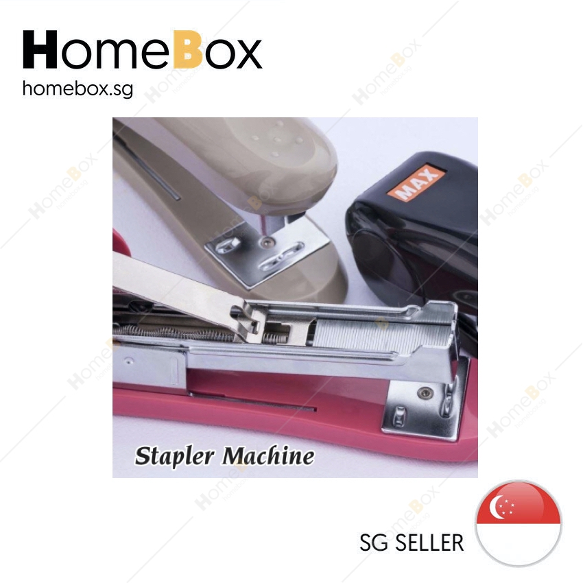 [HomeBox] 🇸🇬 Max Stapler HD-88R Ergonomic Style Stapler | Shopee Singapore