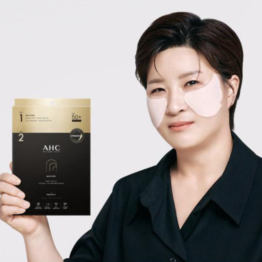 AHC Masters Pro Patch 8g + Sun Cream SPF50+ PA++++ 1.5ml (4 set ...