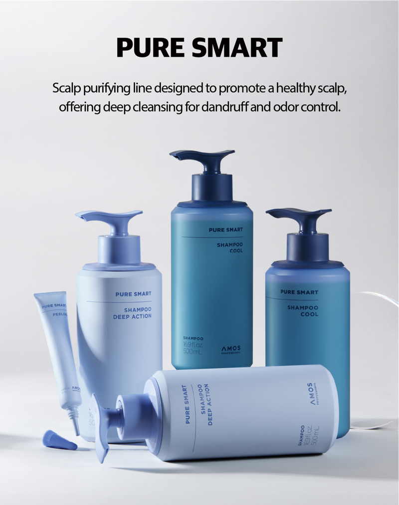 [AMOS PROFESSIONAL] PURE SMART SHAMPOO DEEP ACTION 60g (RENEWAL ...