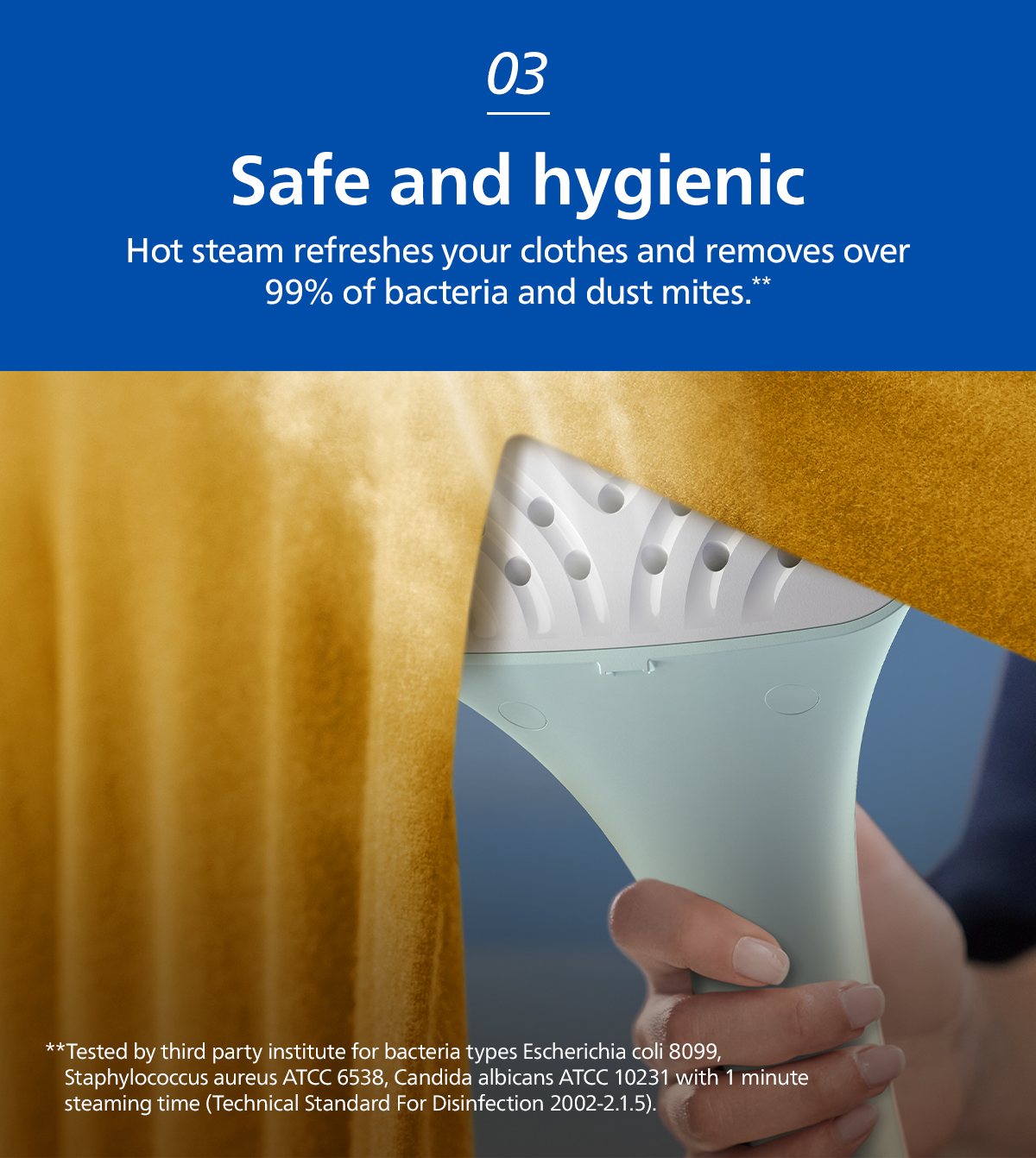 (NEW) PHILIPS Stand Garment Steamer 1000 Series - STE1020/40, 1800W, 3 ...