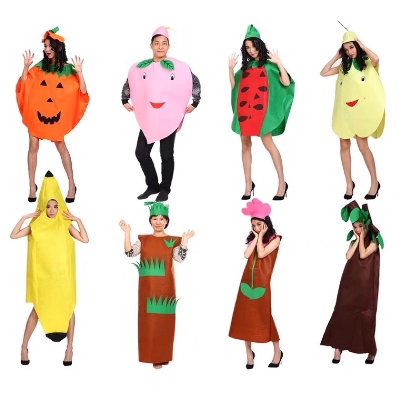 [SG Seller] Adults Fruits and Vegetables Cosplay Costume Fruit Garden ...