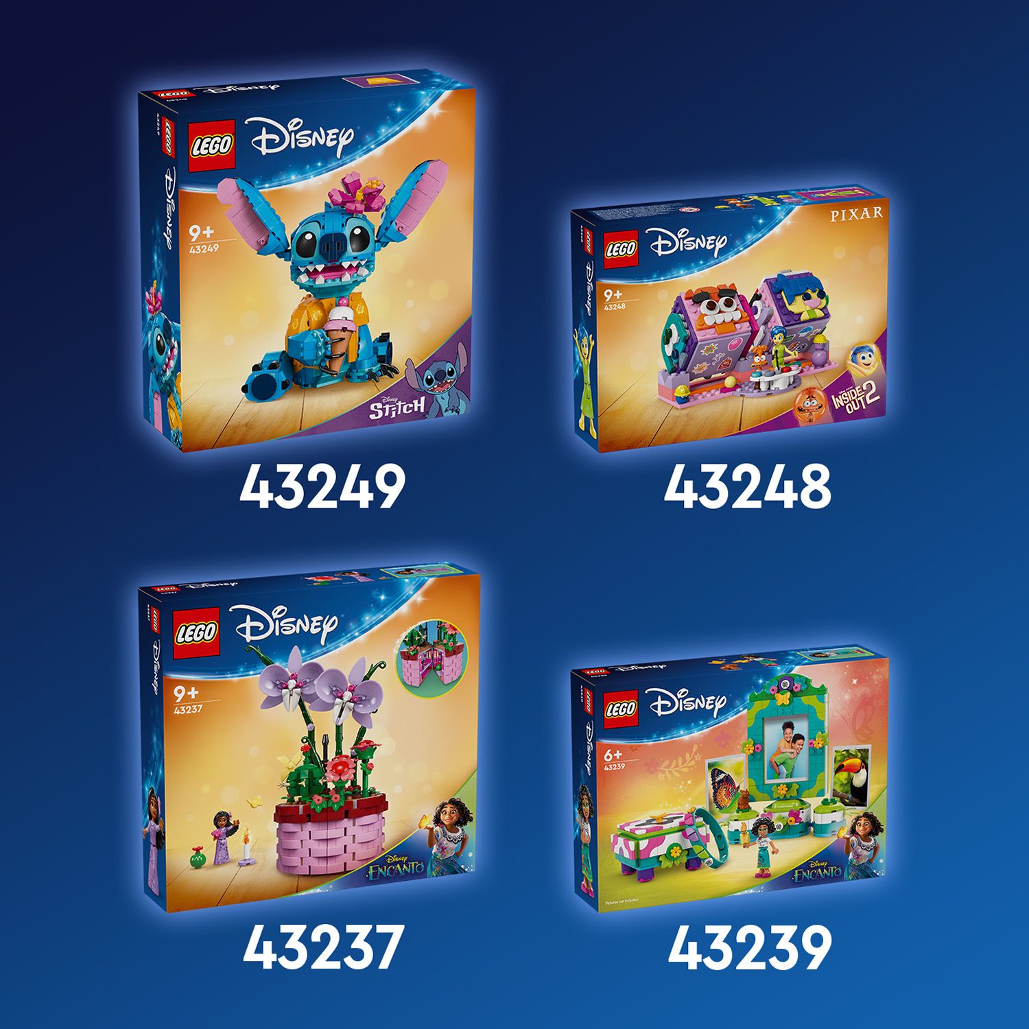 LEGO Disney Pixar 43248 Inside Out 2 Mood Cubes (394 Pieces) | Shopee ...