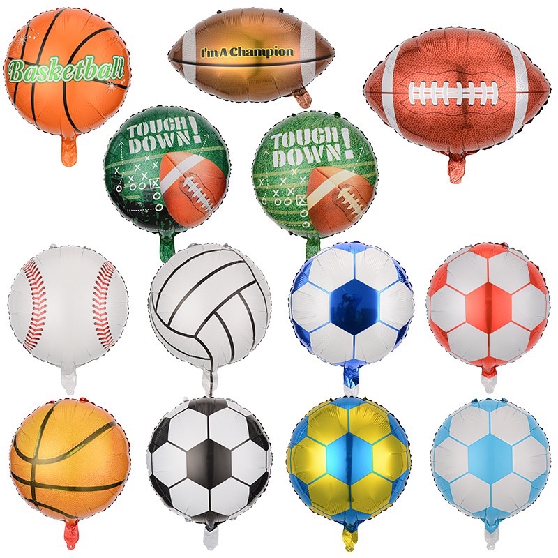 Football Foil Balloons Party Decoration World Cup Sports KTV Bar ...