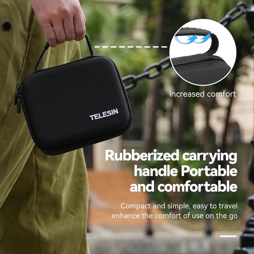 TELESIN Carrying Case Storage Bag Protector for DJI Pocket 3 Camera ...
