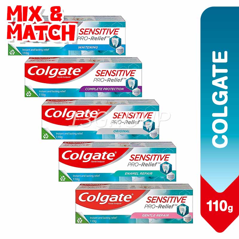 Colgate Sensitive Pro Relief Toothpaste / Instant Lasting Sensitivity ...