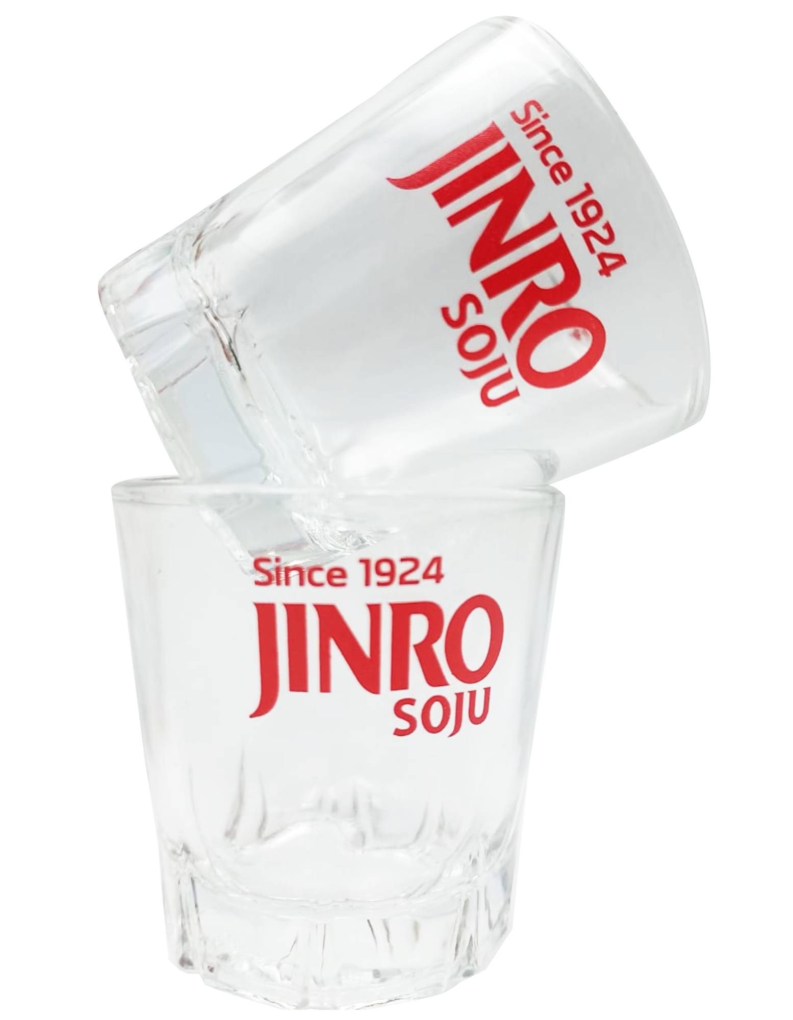 Korea Jinro Shot Glass 4 Piece Set | Shopee Singapore