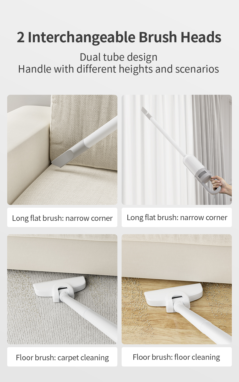Simplus Vacuum Cleaner | 14,000Pa Suction Power | 0.85kg Lightweight ...