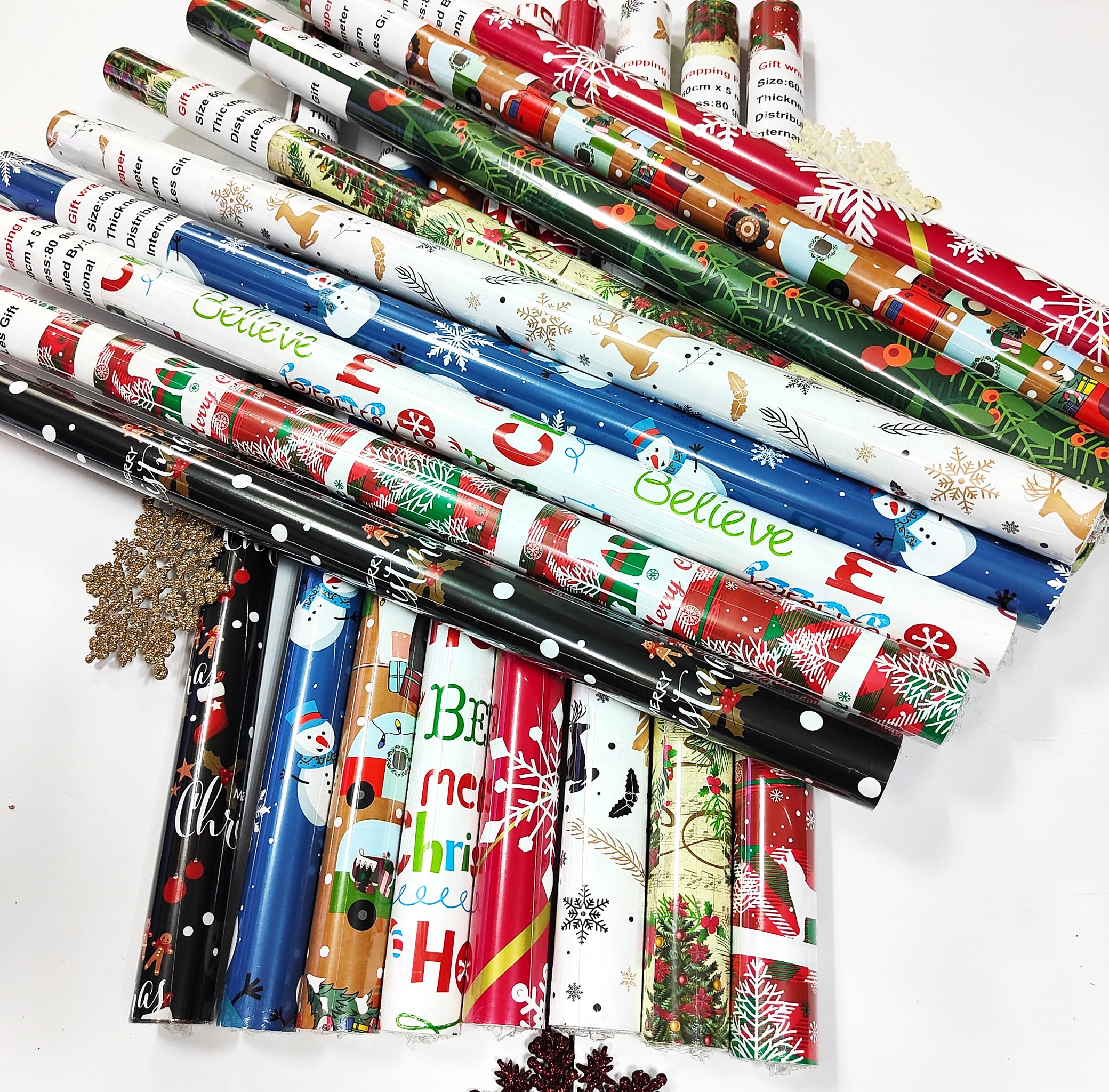 [5 Meter Roll] [WRP 14] Rolled Wrapping Paper | Gift Wrapper ...