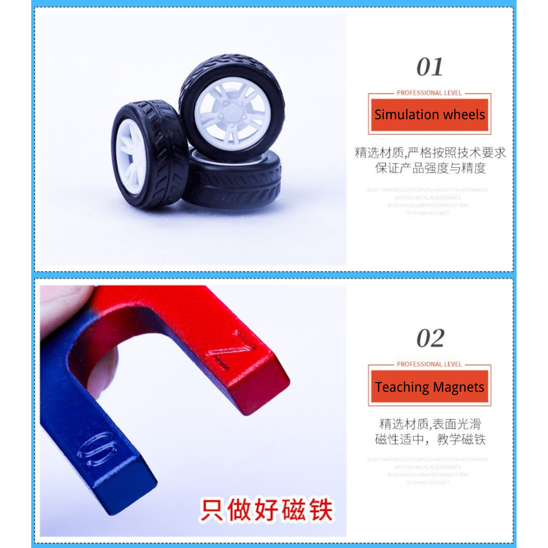 P4 Magnetic Science Experiment kit, STEM Teaching Aids, Magnet Set Box ...