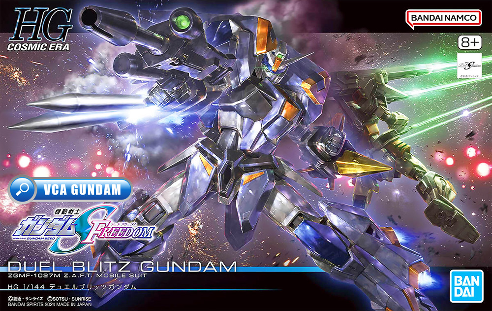 ⭐ BANDAI GUNPLA HIGH GRADE COSMIC ERA HG DUEL BLITZ GUNDAM PLASTIC ...