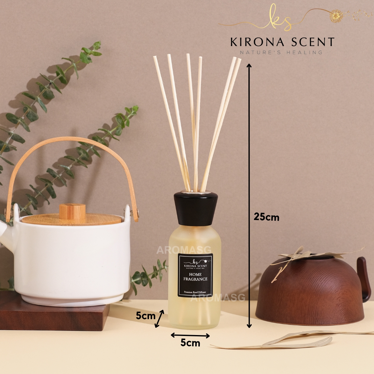 [7.7 Mega Sale] KIRONA 110ML ESSENTIAL OIL REED DIFFUSER★NEW FRAGRANCES ...