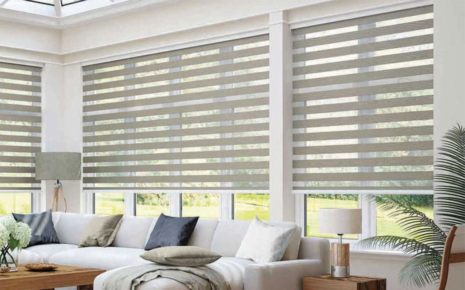 [𝗙𝗿𝗲𝗲𝗗𝗲𝗹𝗶𝘃𝗲𝗿𝘆] Zebra Window Roller Blinds Day Night Blind Curtain Many ...