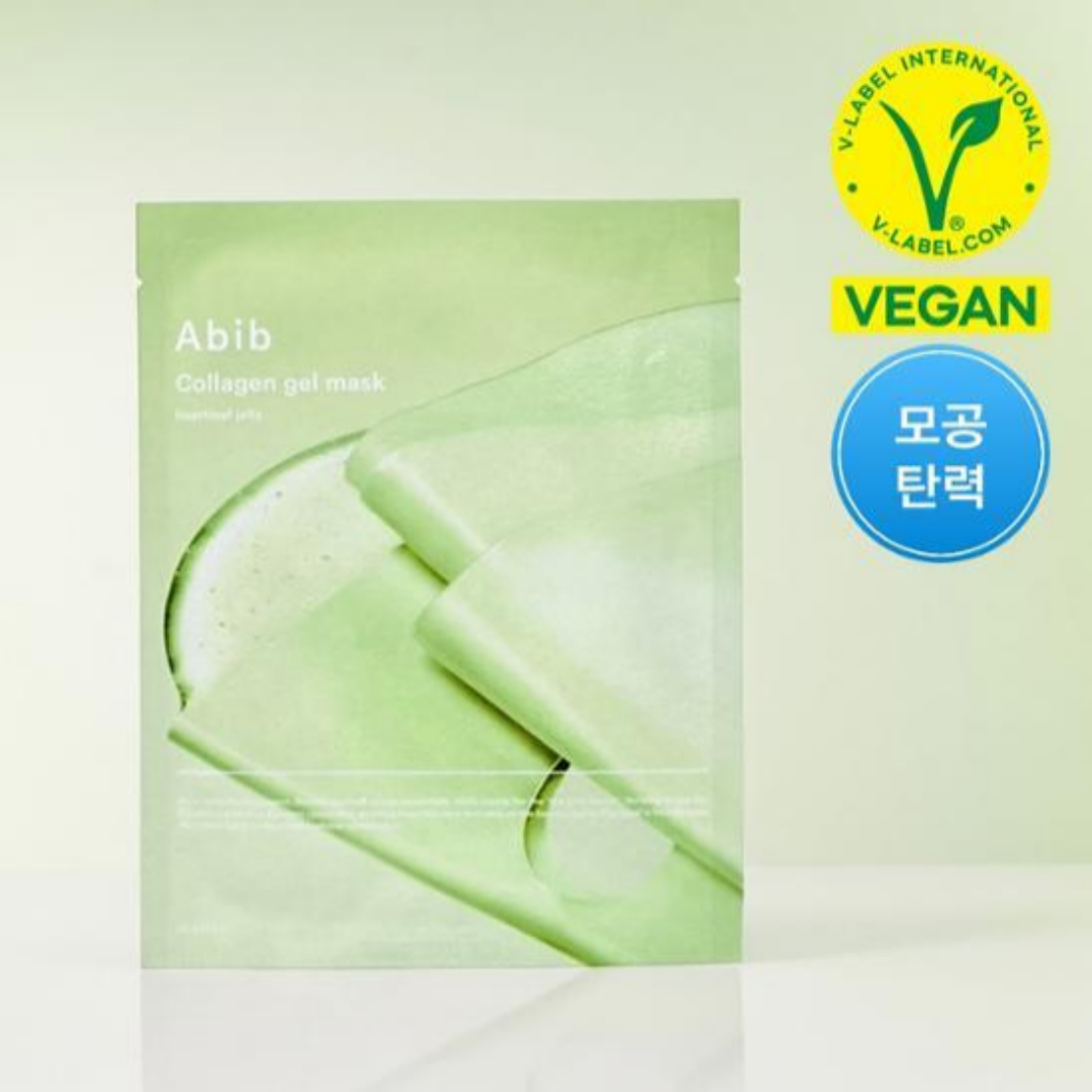 [Abib] Collagen Gel Mask 35g | Hydrogel Sheet with Sedum, Jericho Rose & Heartleaf Jelly | Vegan ...